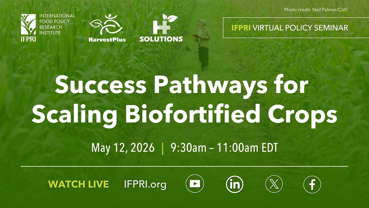 Success Pathways for Scaling Biofortified Crops
