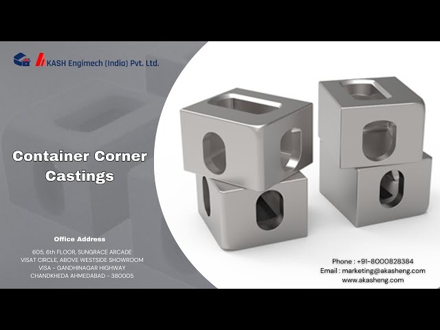 Container Corner Casting Manufacturer from Ahmedabad