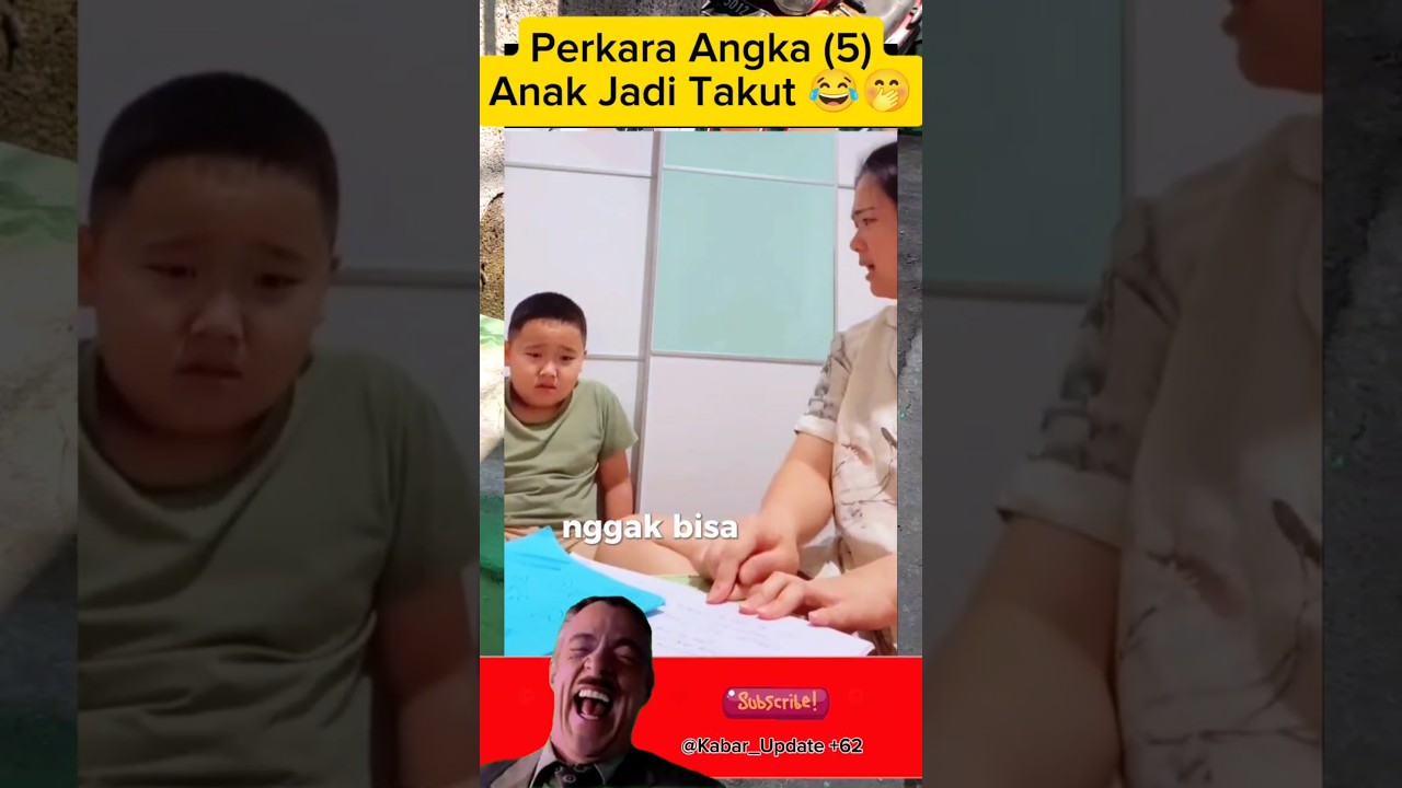 Perkara Angka (5) Anak Jadi Takut😂🤭 #shorts #viralshorts