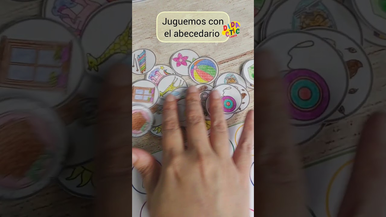 aprendemos el abecedario jugando y coloreando!! disponible en mi web para imprimir