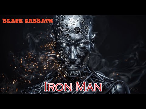 Iron Man by Black Sabbath - with lyrics + images generated by an AI