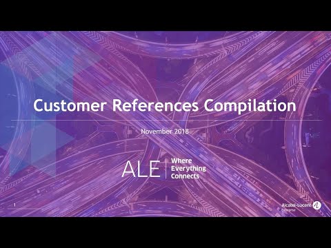 ALE customer references compilation