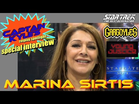 Marina Sirtis (Star Trek The Next Generation) - Captain Kyle Special Interview