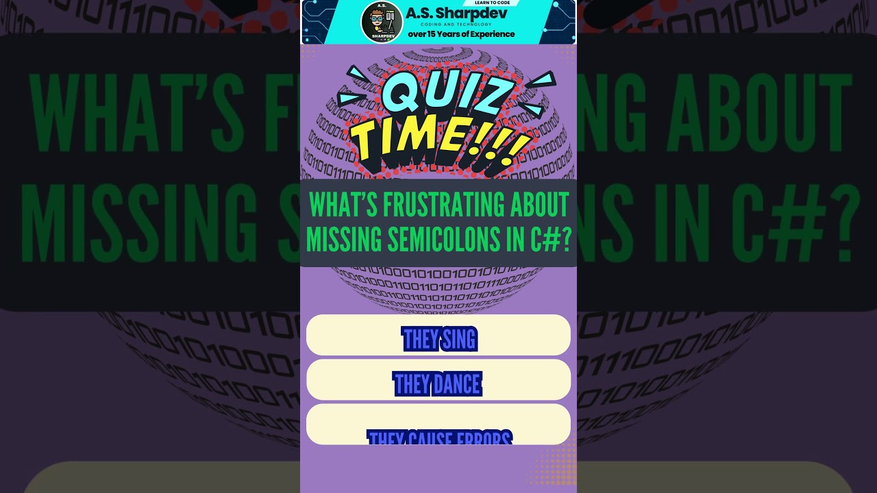 Coding Quiz 44 #coding #quiz #assharpdev