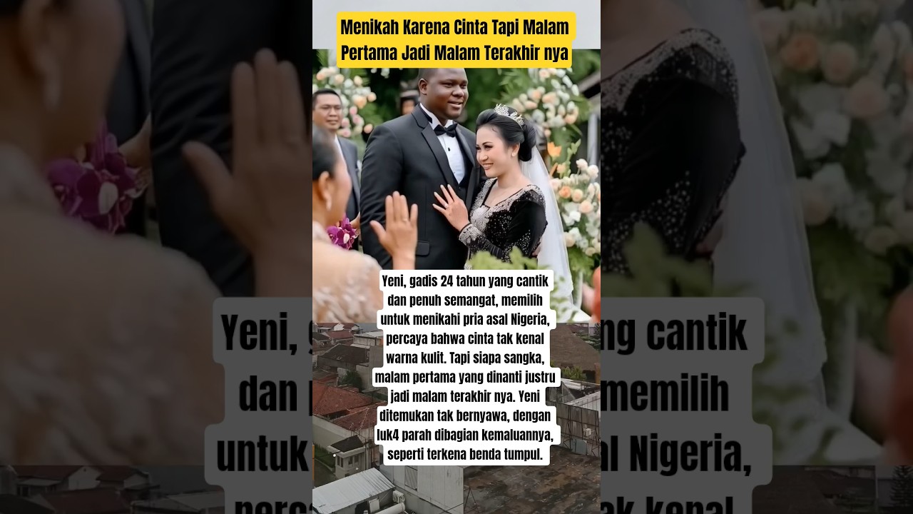 Menikah karena cinta, Tapi malam pertama jadi malam terakhirnya‼️ #viralvideo #menikah #trending