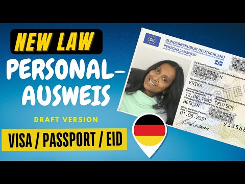 Upcoming New Changes to Personalausweis in Germany | Visa | Personalausweisgesetz | English