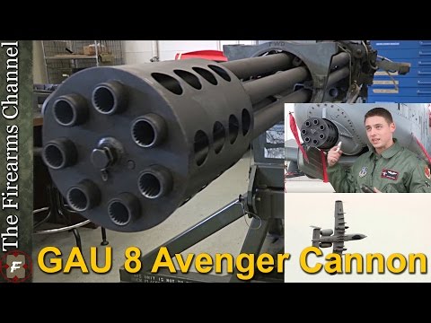 GAU 8 Avenger Cannon on the A 10 Thunderbolt II the Warthog Inside and Out of its MASSIVE Firepower