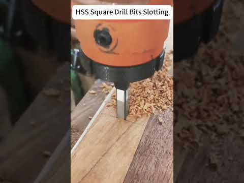 KY Carbide HSS Square Hole Drill Bits For Slotting