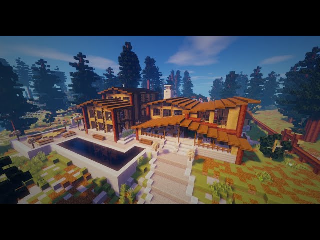 Forest Mansion Minecraft Map