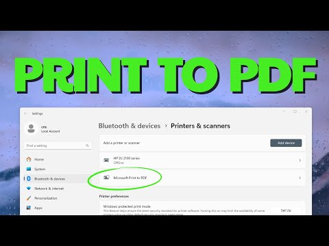 Print to PDF not working on PC | Microsoft Print to PDF: Fix and Install on Windows 10/11 🖨️✅