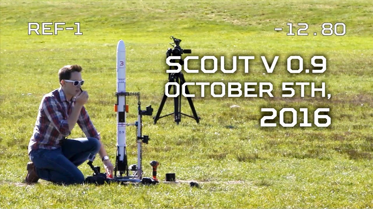 Scout V 0.9 Test Launch
