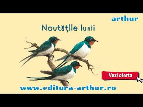 Noutățile lunii. Cărți pentru copii de la Editura Arthur