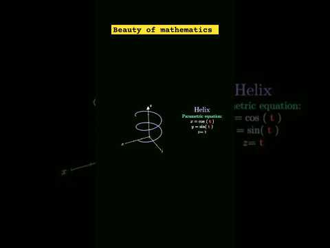 The Beauty of Parametric Equations! #maths