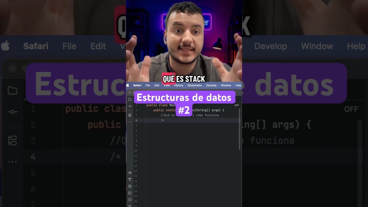 ¿Qué es un STACK y cómo funciona en Java? #java #programacion #stack #dev #datastructures