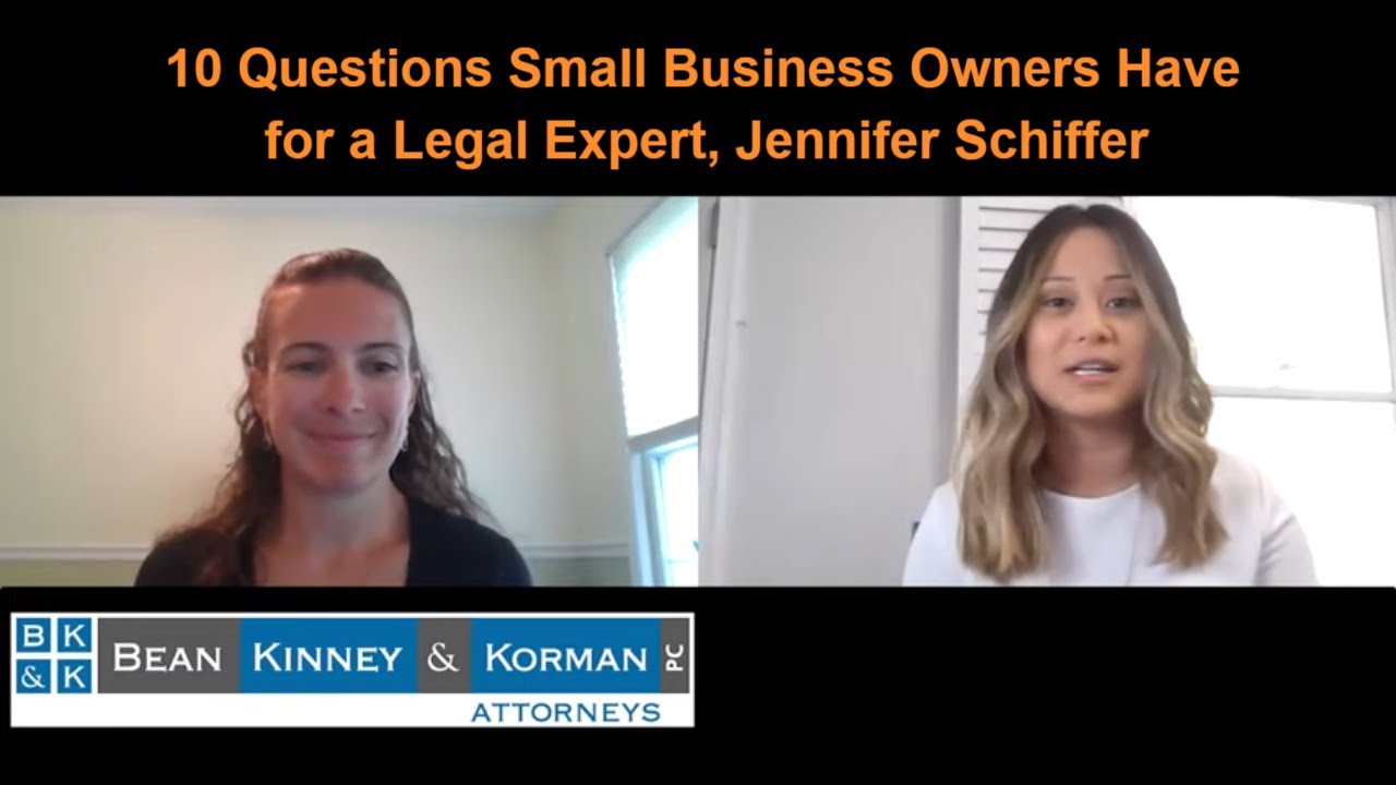 10 Questions Small Business Owners Have for a Legal Expert, Jennifer Schiffer