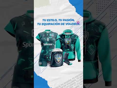 Equipaciones deportivas personalizadas de voleibol