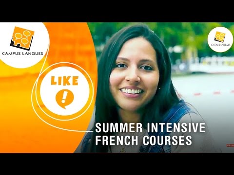 Discover the Summer intensive French courses