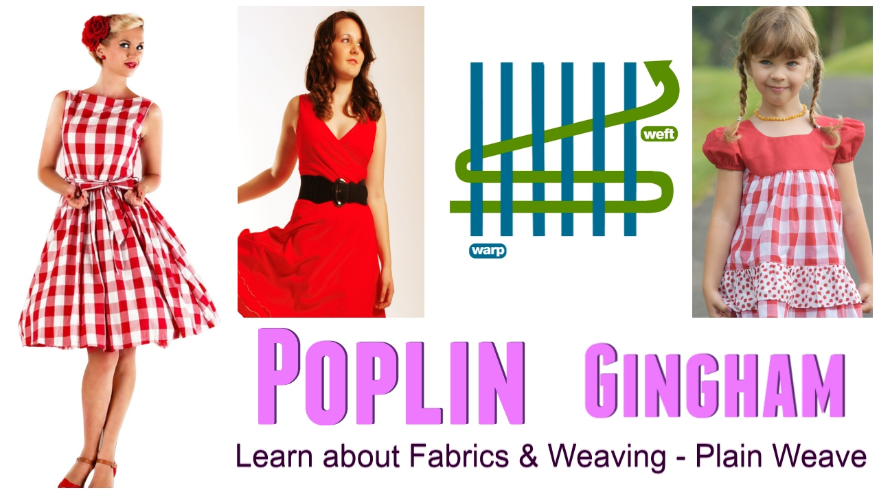 Learn about Fabrics - Weaving - Plain Weave