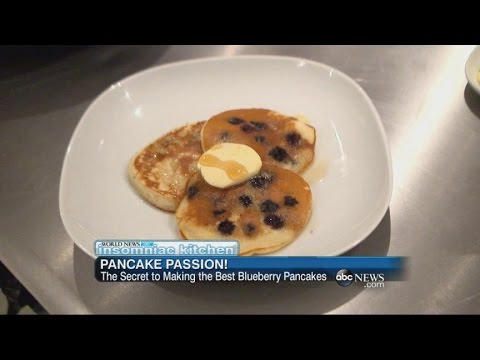 National Blueberry Pancake Day | INSOMNIAC KITCHEN (Episode 7)