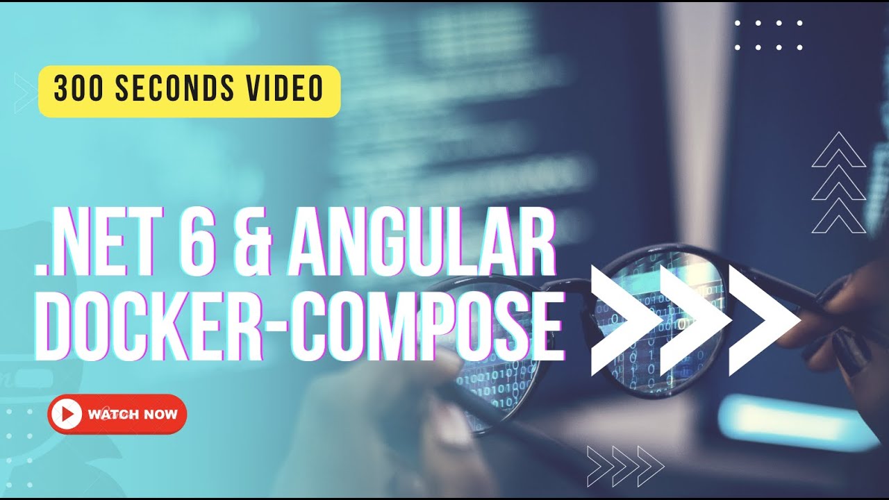 Docker compose for angular and .net 6 in 5 minutes