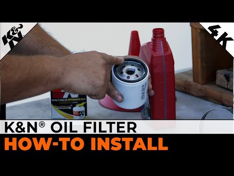 How to Change Your Oil [Canister Filter] | K&N® Official Instructions