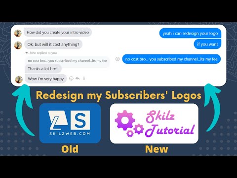 Redesign My Subscriber Logo | Graphic Logo Design | Keyframe Effects