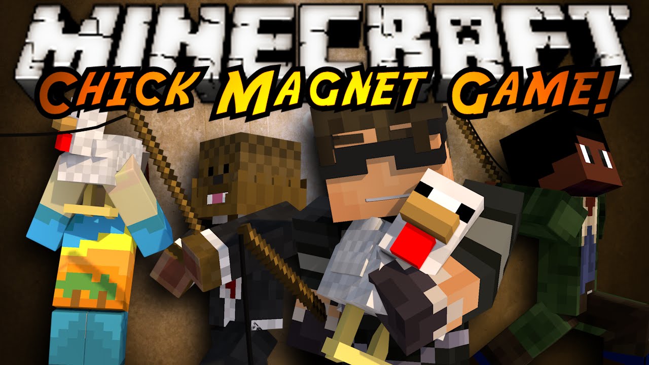 Minecraft Mini-Game : CHICK MAGNET!