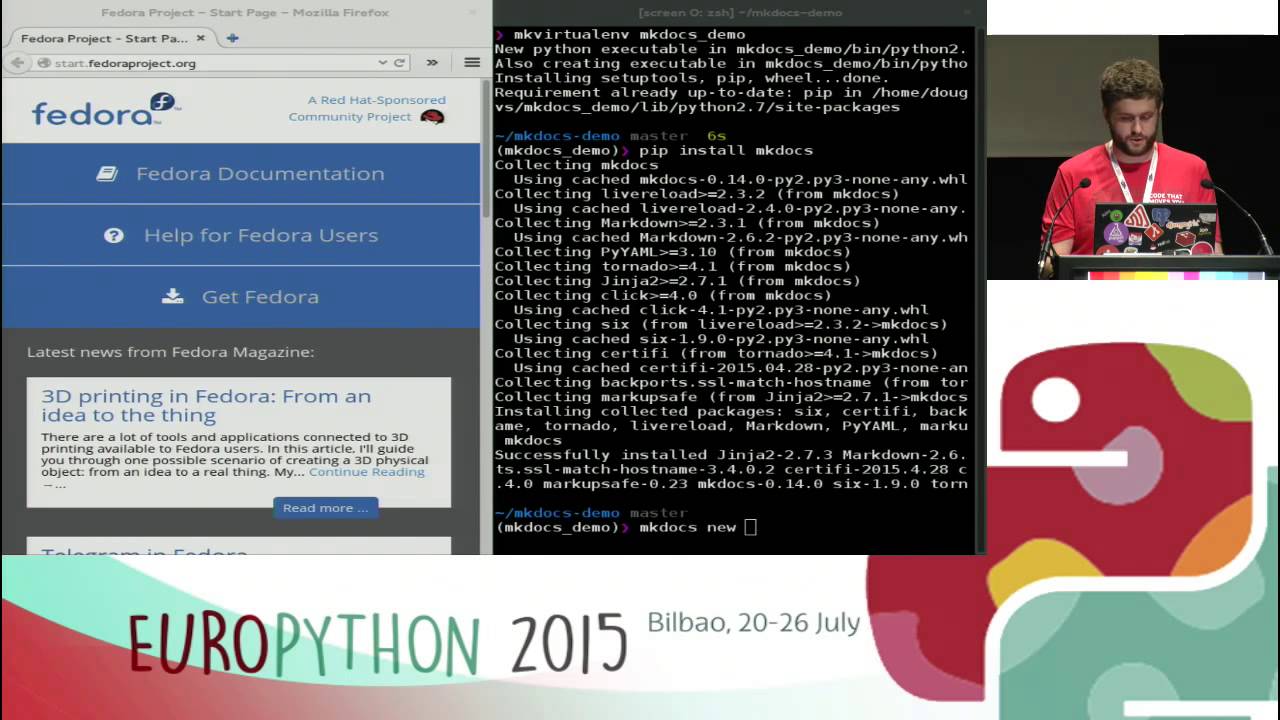 Dougal Matthews - MkDocs: Documenting projects with Markdown