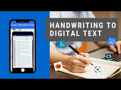 7 Top Apps to Convert Handwriting to Digital Text on Android and iOS | Handwriting Scanner App