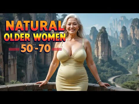Natural Older Woman Over 60🔥Attractively Dressed and Beauty || Elegant Lancaster Luxe Outfits