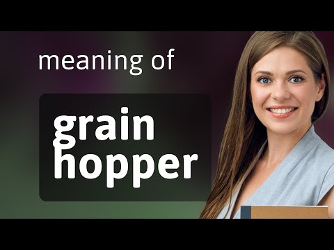 Understanding "Grain Hopper" in English