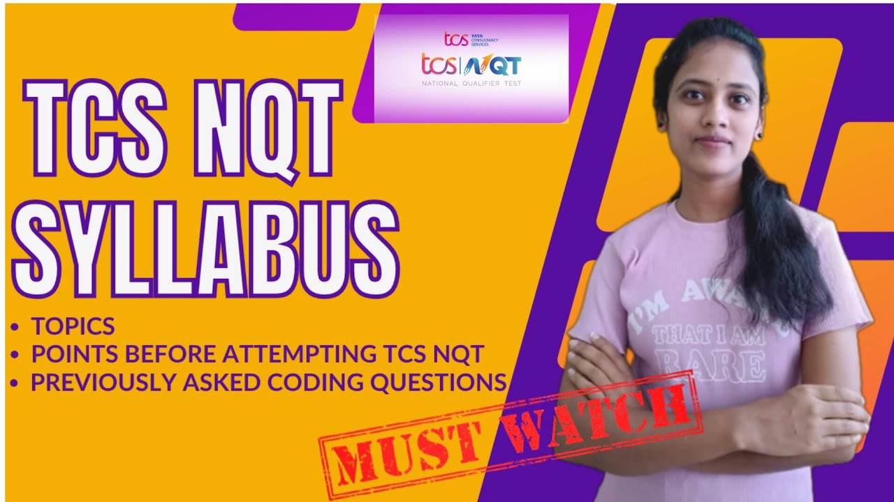 🔥 TCS NQT Syllabus 2025 Explained | Free PDF & Coding Questions Link Inside!