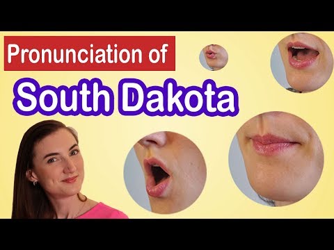 How to pronounce South Dakota, American English Pronunciation Lesson