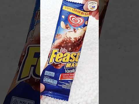 Mencari Dan Menemukan Jajanan Es krim Walls Feast Max Vanilla
