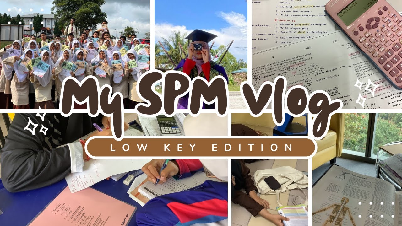not a study vlog, just surviving spm 2024 | low key mrsm edition