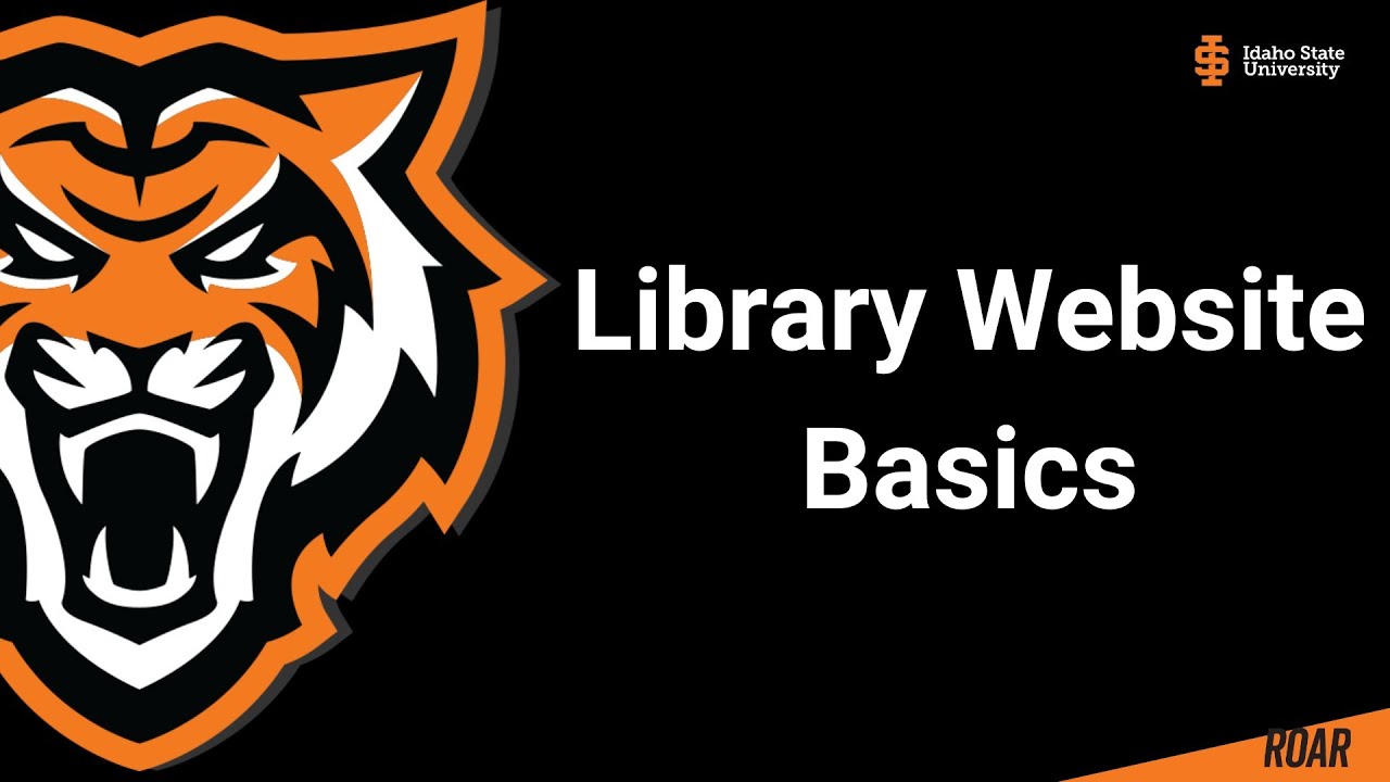 ISU Library Website Basics