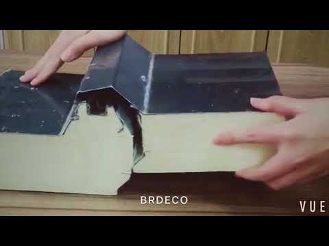 Roofing Sandwich Panel With Steel Sheet