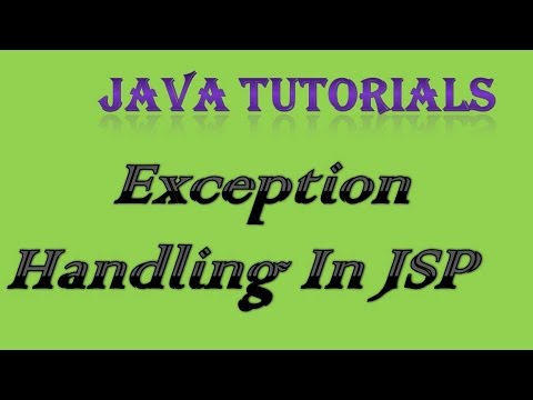 Learn Exception Handling in JSP using Implicit exception Object isErrorPage - Mind Luster