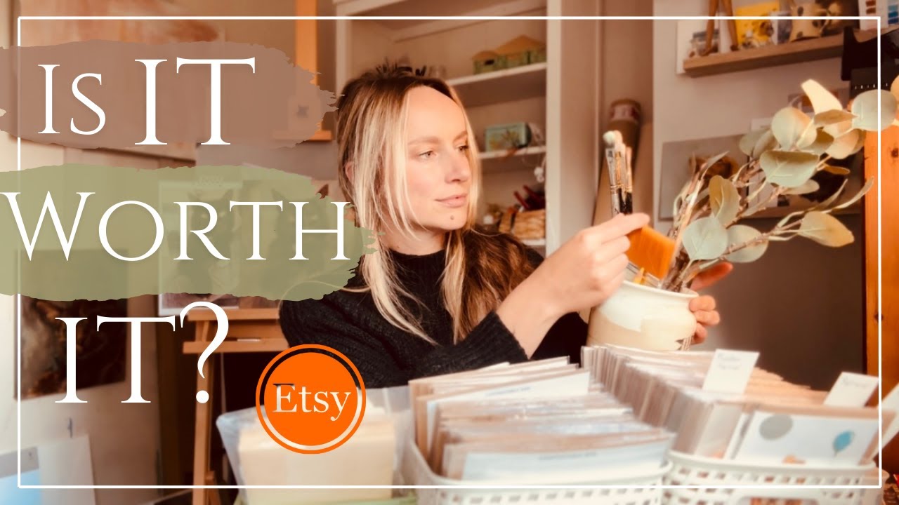 Running a Small ETSY Shop as a Traditional Artist