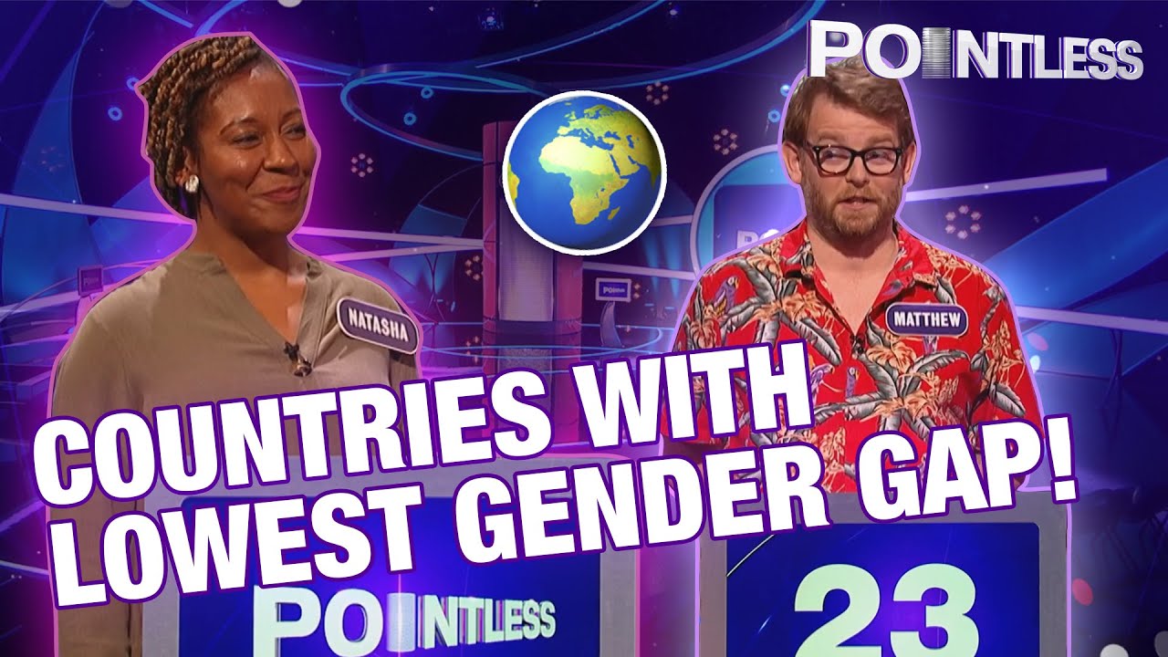 What Were The Top Countries With the SMALLEST Gender Gap... In 2018? | Pointless