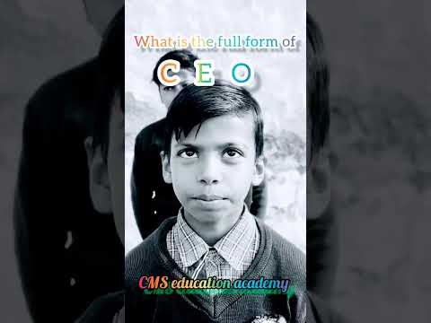 what is the full form of CEO