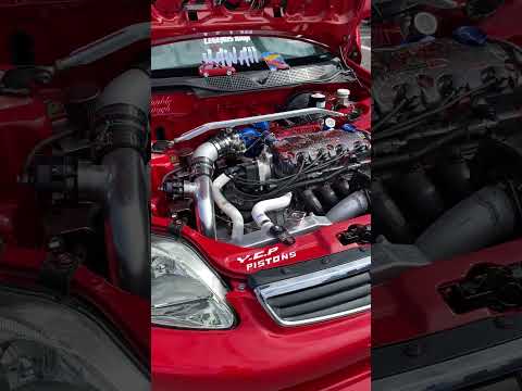 Dillon’s twin charged D-Series Honda Civic EK