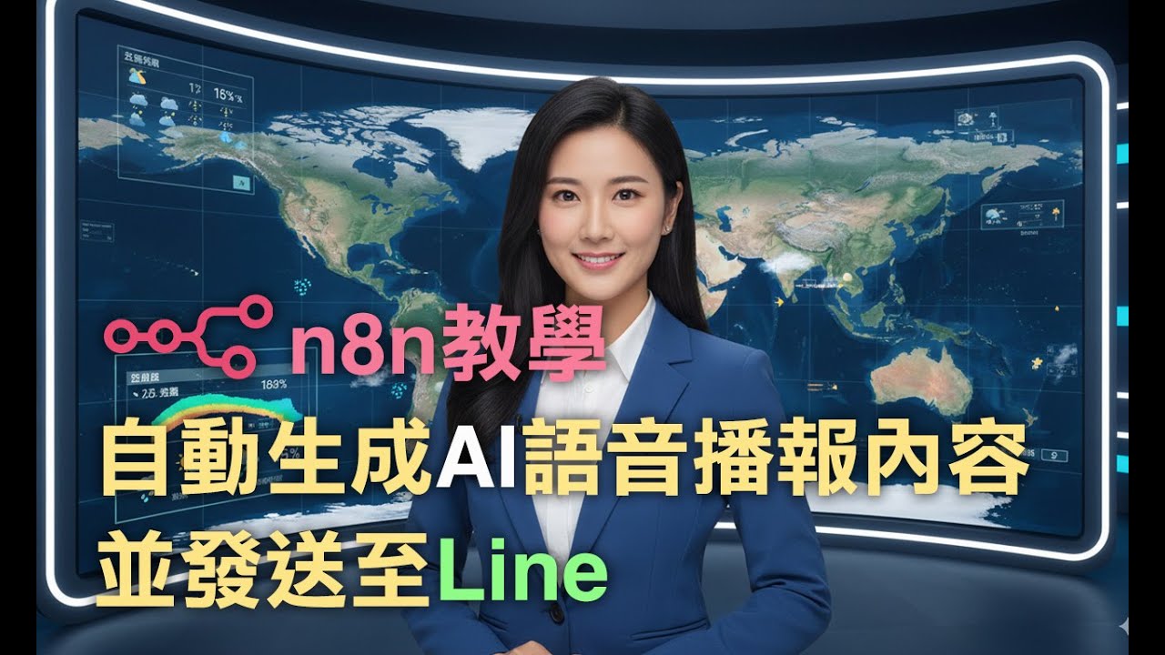 【n8n教學】自動生成 AI 語音天氣預報並發送至 Line | 文章 | DeTools 工具死神