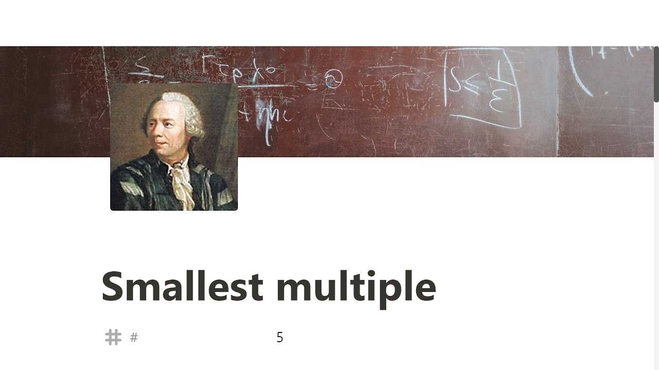 005 -  Smallest multiple - Project Euler Challenge - JavaScript freeCodeCamp