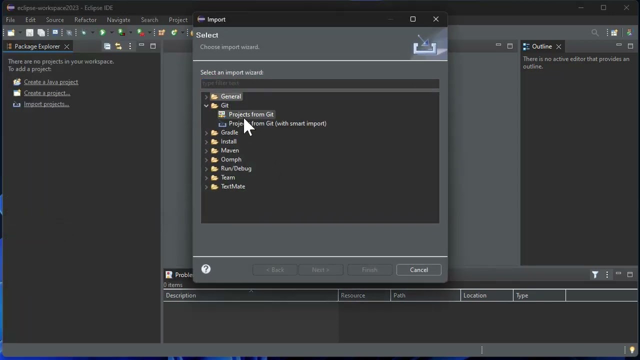 Importing a Java Project from GitHub Into Eclipse