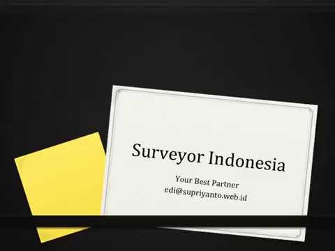 Surveyor Topografi Kabupaten Sidoarjo Sidoarjo Jawa Timur