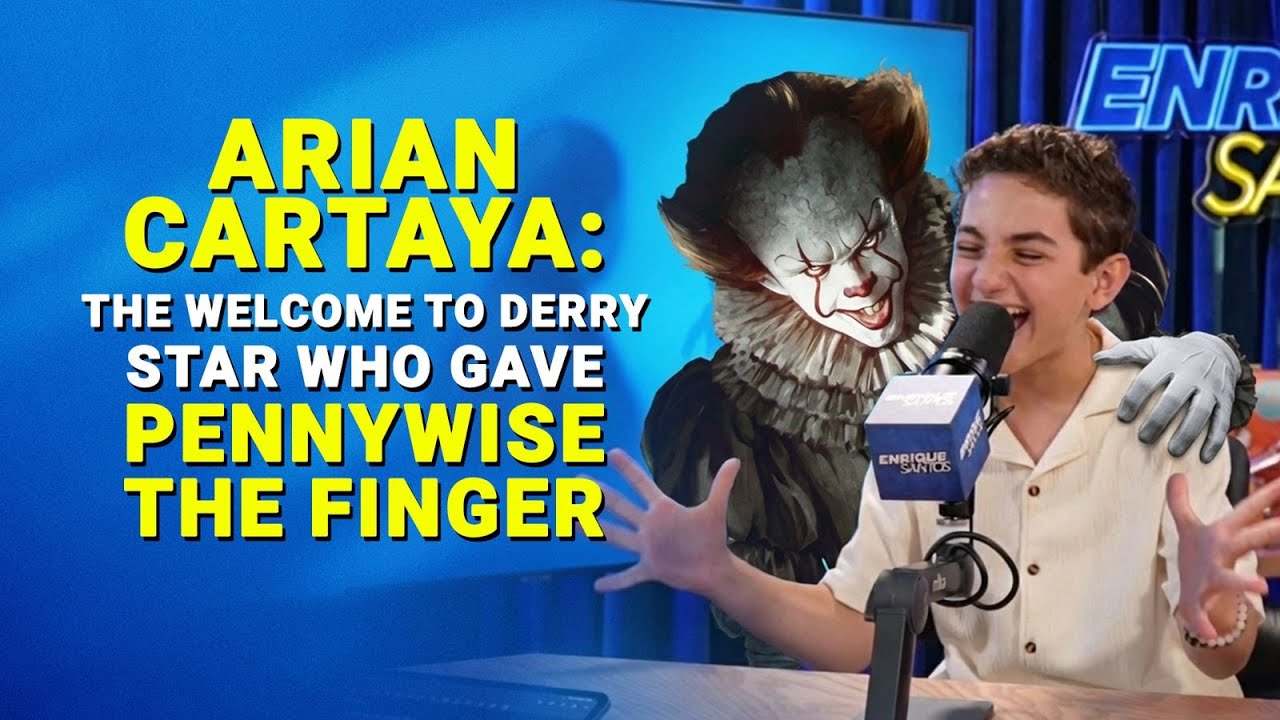 Arian Cartaya: The Welcome to Derry star who gave Pennywise the finger 🎈| Enrique Santos