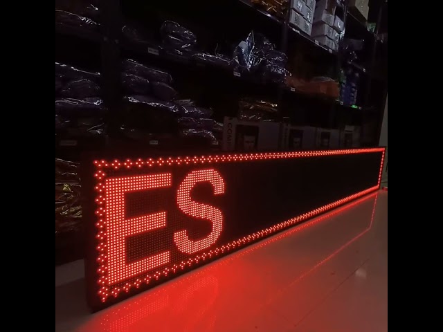 Led Board - P10 SINGLE COLOR RED/G/ B/Y/W READY BOARDS SCROLLING ...