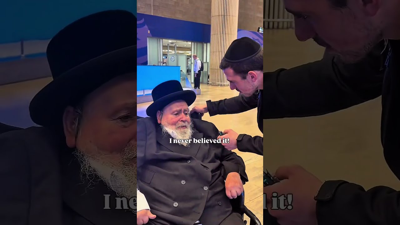 Hatzalah Founder R' Hershel Weber Receives Hero’s Welcome at Ben Gurion Airport by United Hatzalah