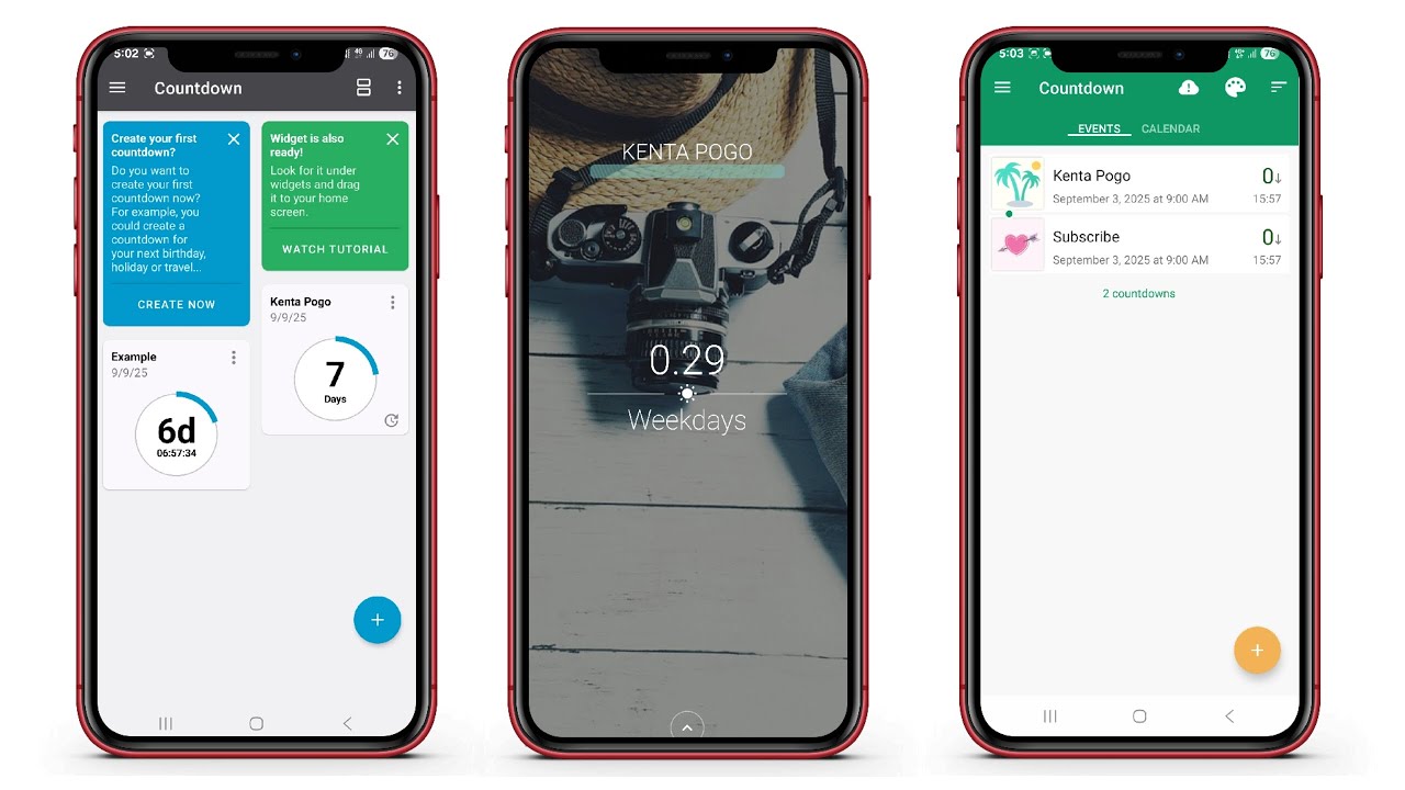 3 Best Countdown Widget Apps for Android 2026